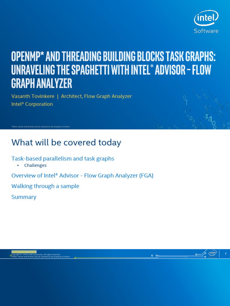 Intel Openmp Webinar Pdf Parallel Computing Computing Platforms