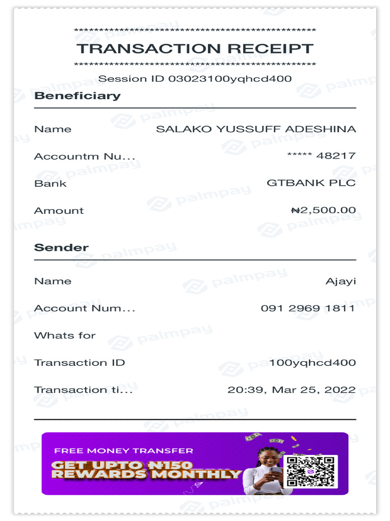 Recipt 1648237391043 | PDF