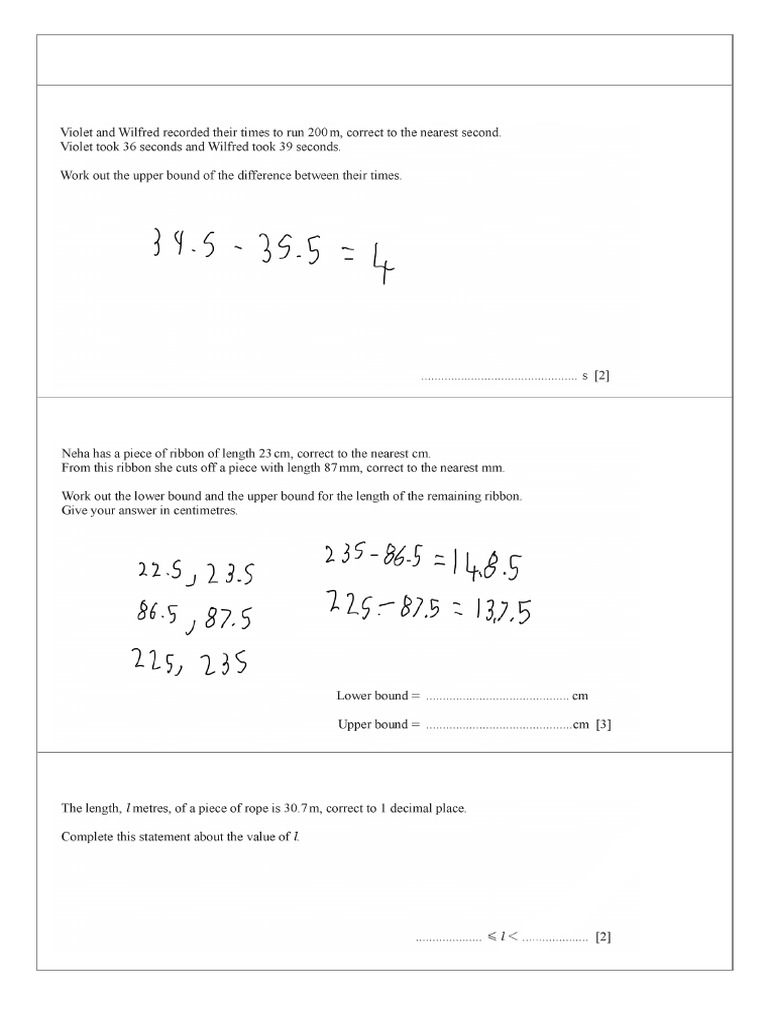 Limits of Accuracy in Mathematics | PDF