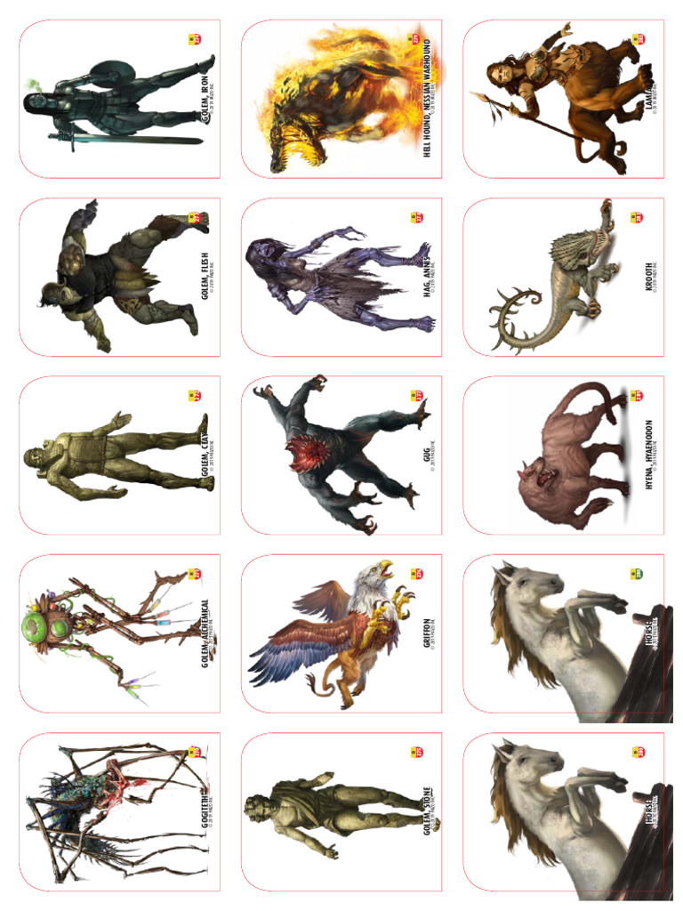 Pathfinder 2E - Bestiary - Pawn Box-24-25 | PDF Pathfinder 2E - Bestiary - Pawn Box-24-25 | PDF