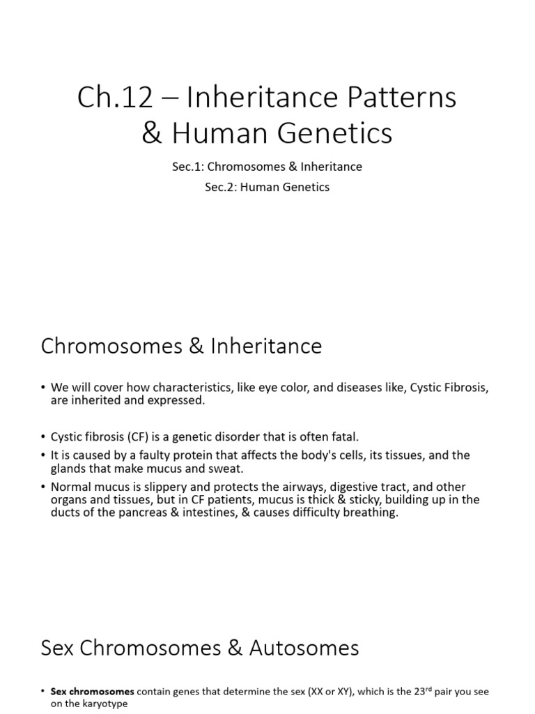G9 Biology Ch.12 1 PDF | PDF | Dominance (Genetics) | Genetics