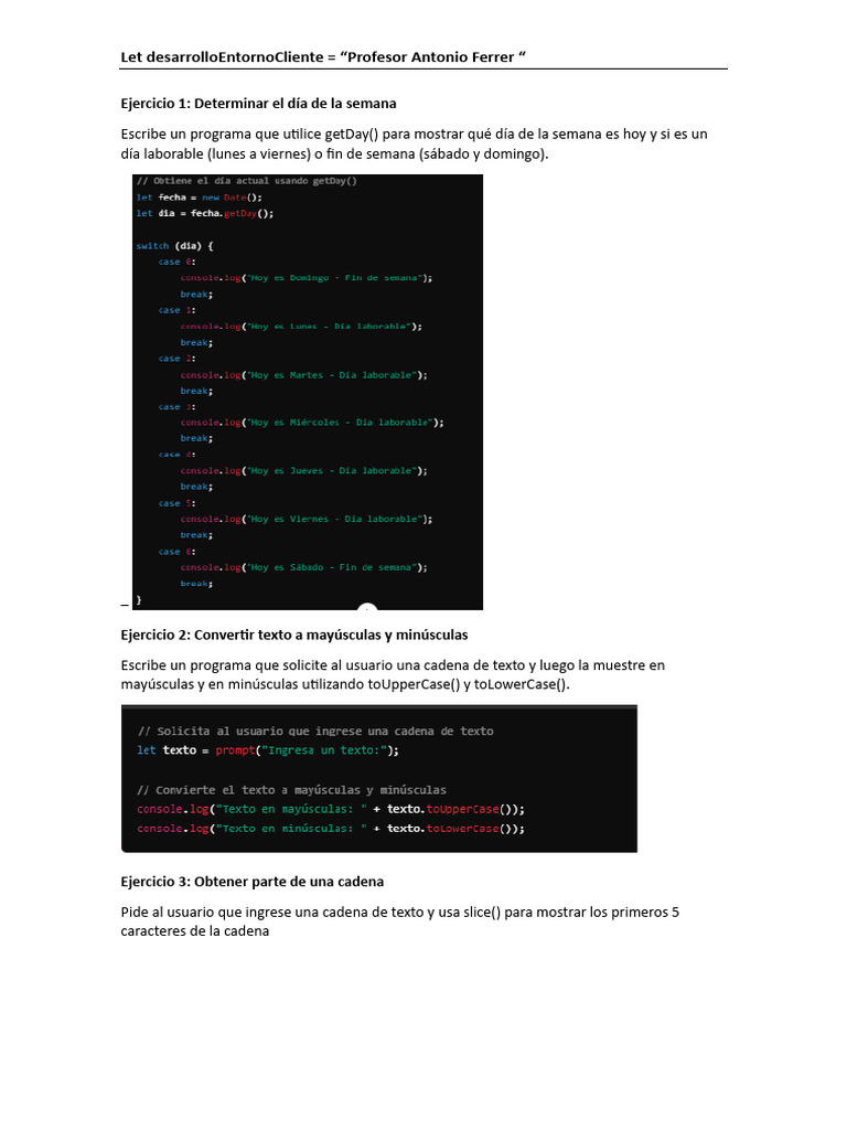 Ud 3 Ejercicio 1 Soluciones | PDF
