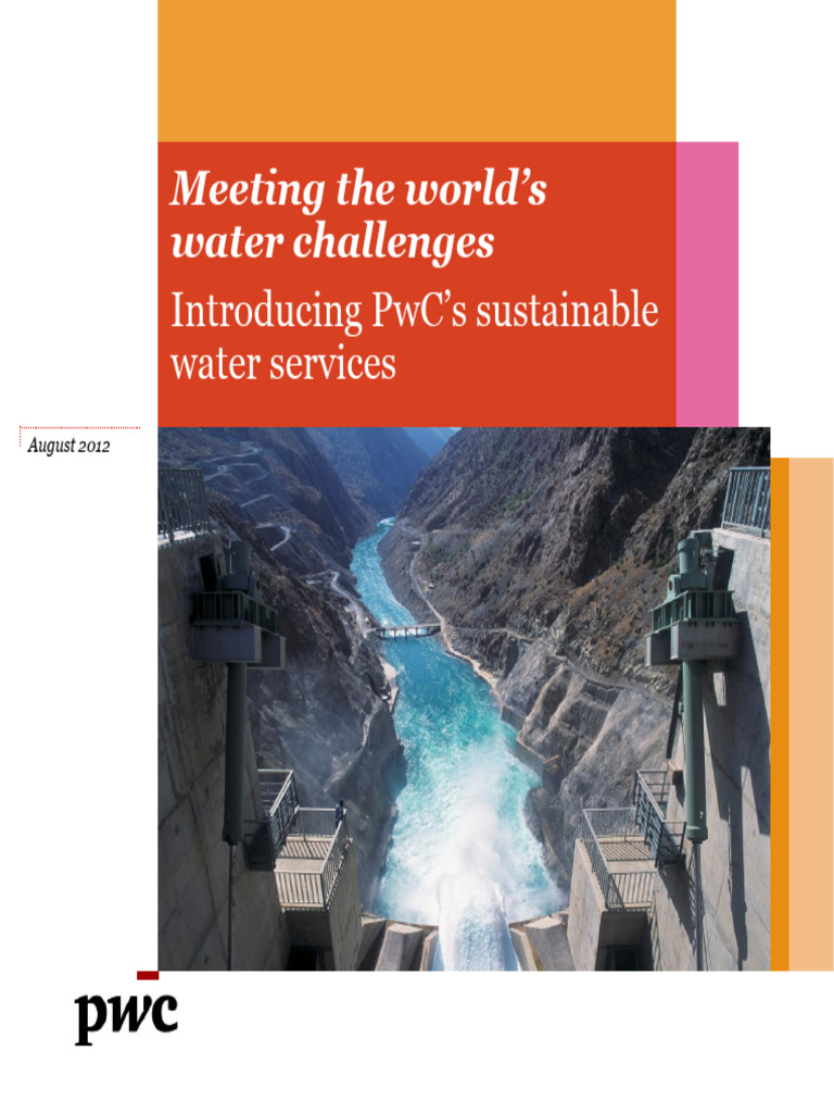 PWC Water Challenges | PDF | Water Scarcity | Water