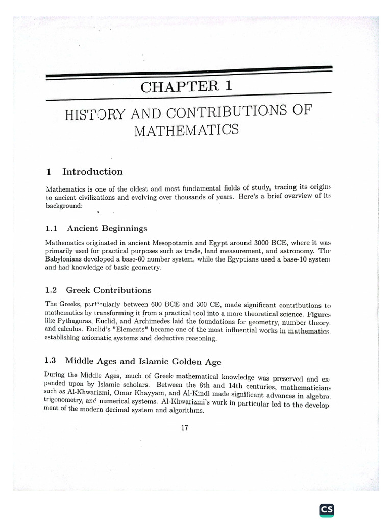 Math History | PDF