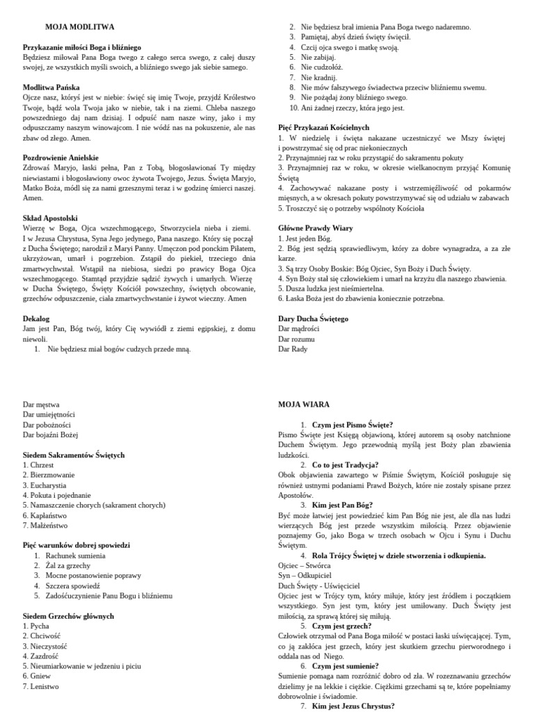 Wiad 99880 Katechizm Bierzmowanych | PDF