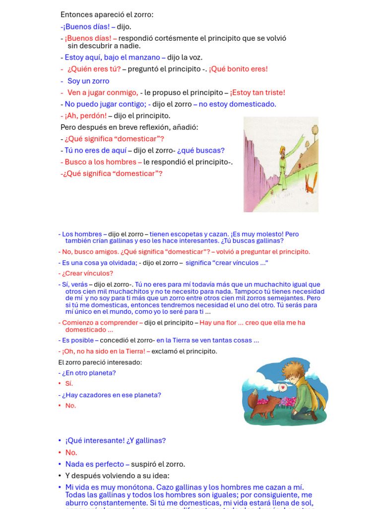 El Principito - Cap 22 | PDF | El Principito