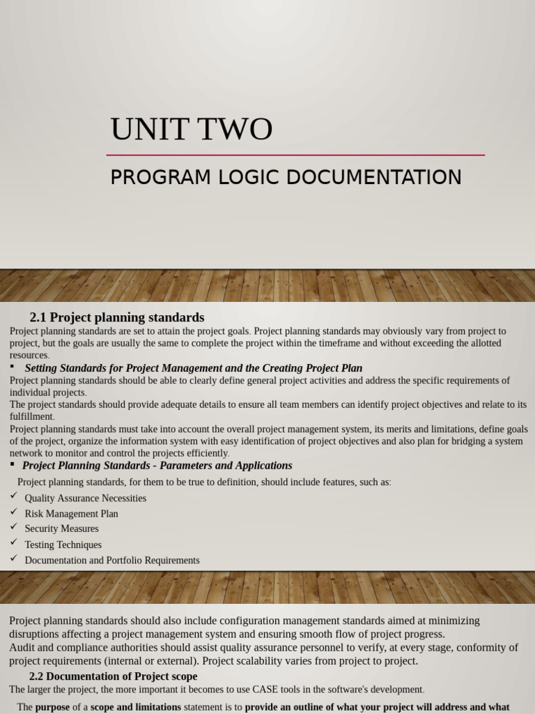 Program Logic Documentation | PDF | Verification And Validation ...