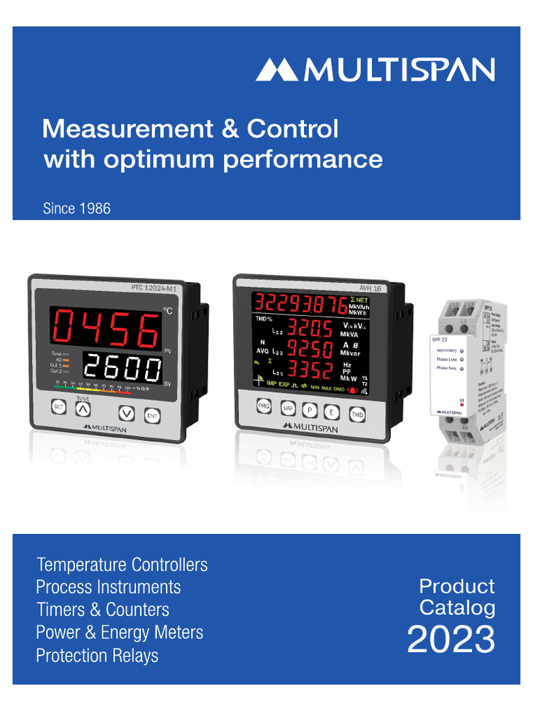 MultiSpan Catalog | PDF | Alternating Current | Mains Electricity