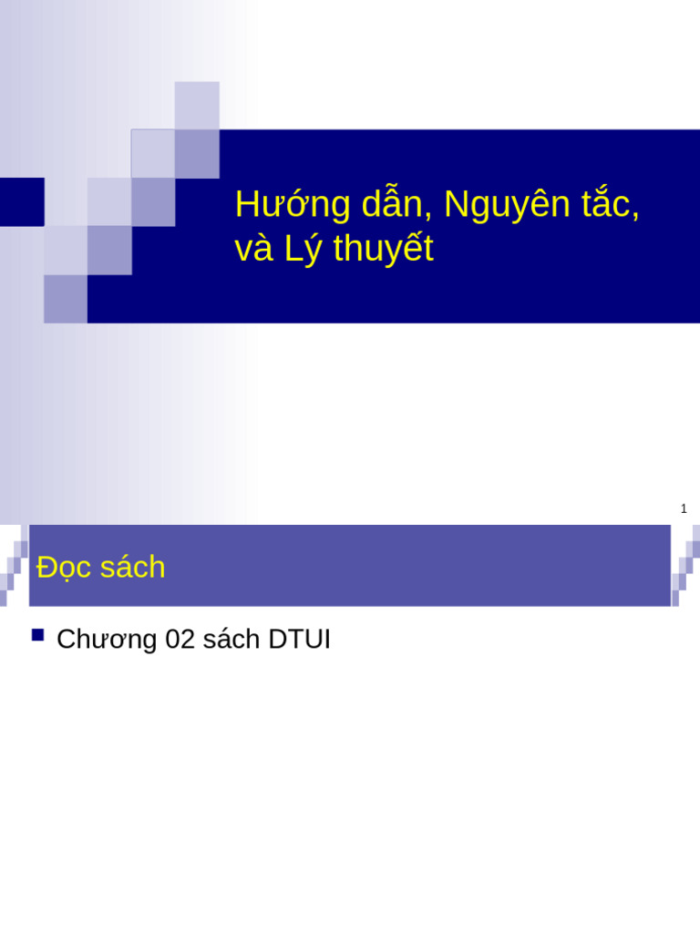 Lecture03 - Huong Dan Va Nguyen Tac TK | PDF