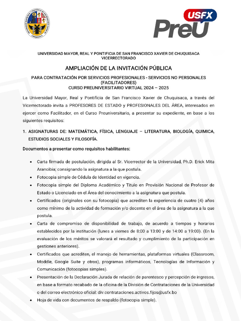 Ampliacion Preu | PDF