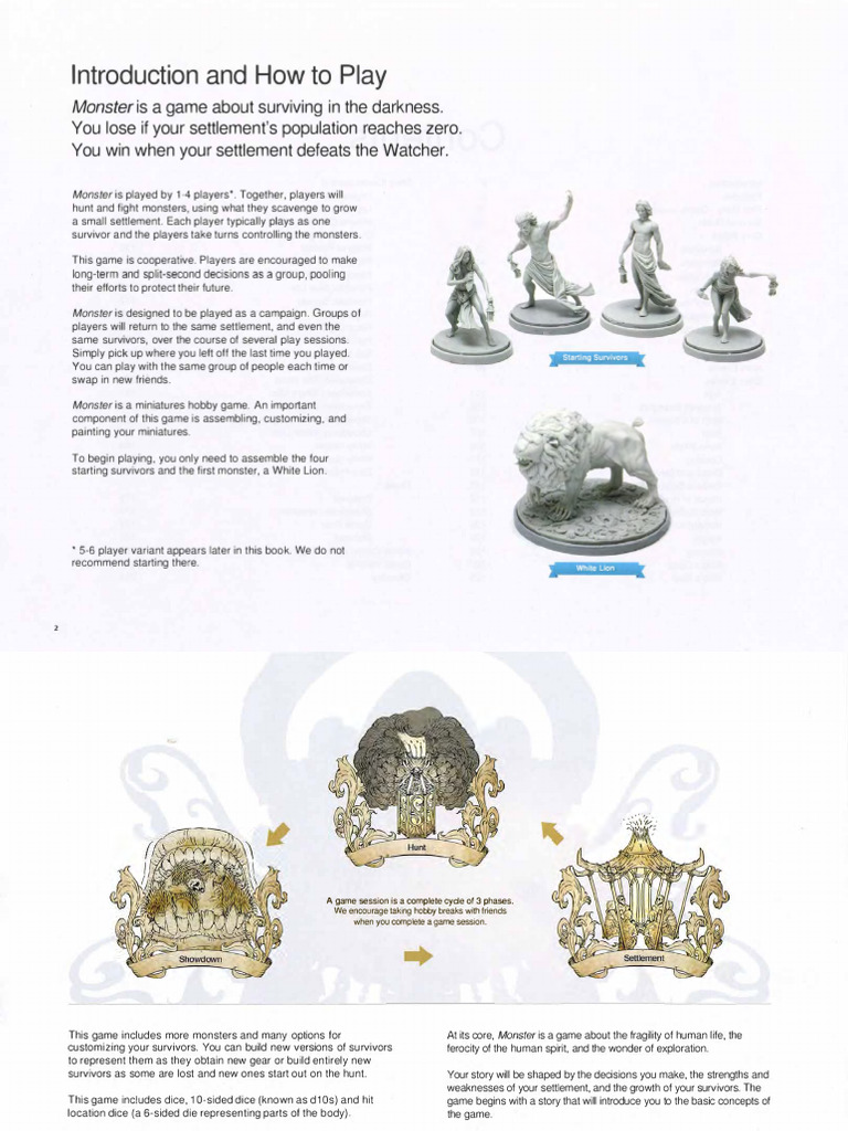 KDM Rules | PDF | Gaming | Tabletop Games