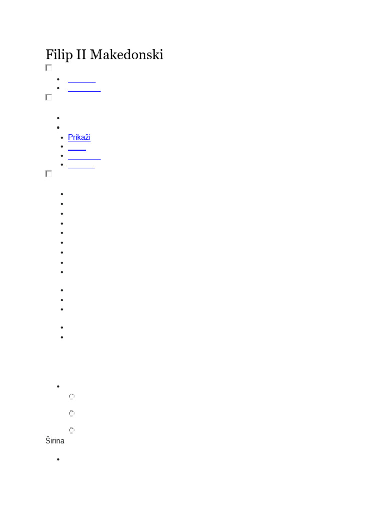 Filip II Makedonski | PDF