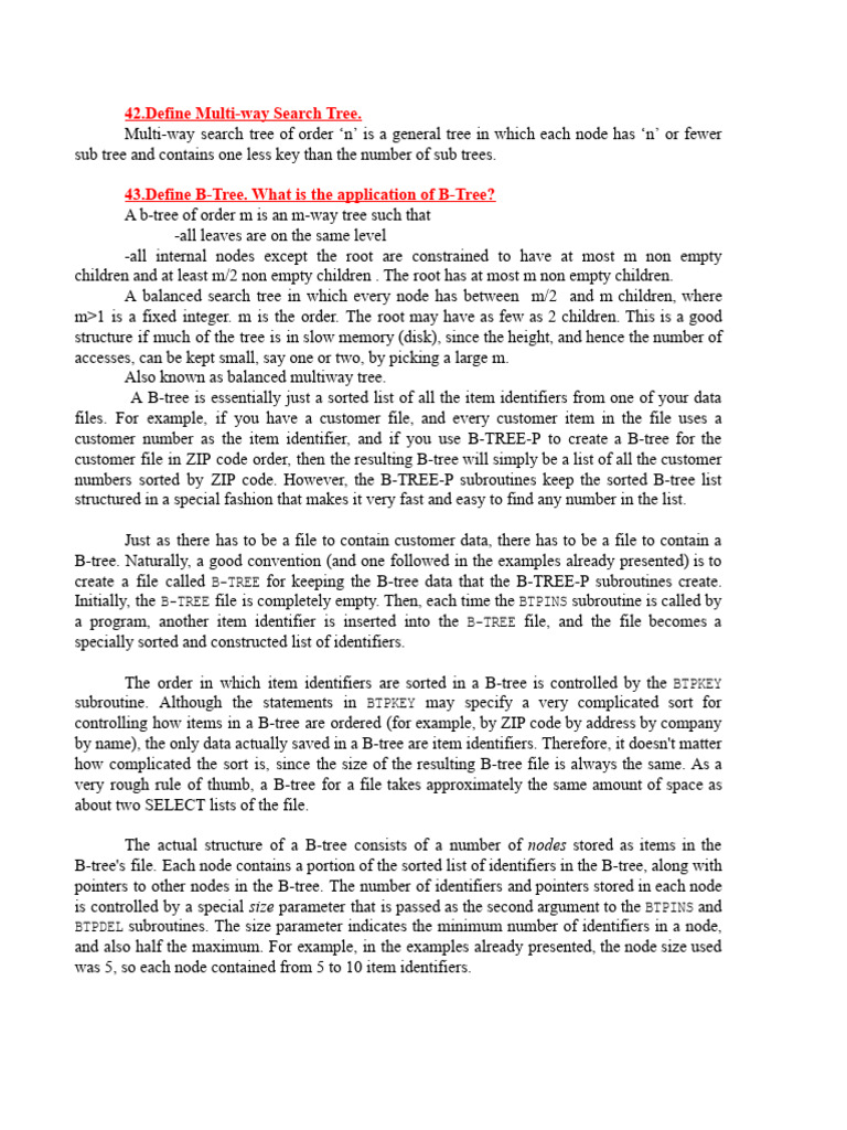 Data Structure Final PART II | PDF | Time Complexity | Computing