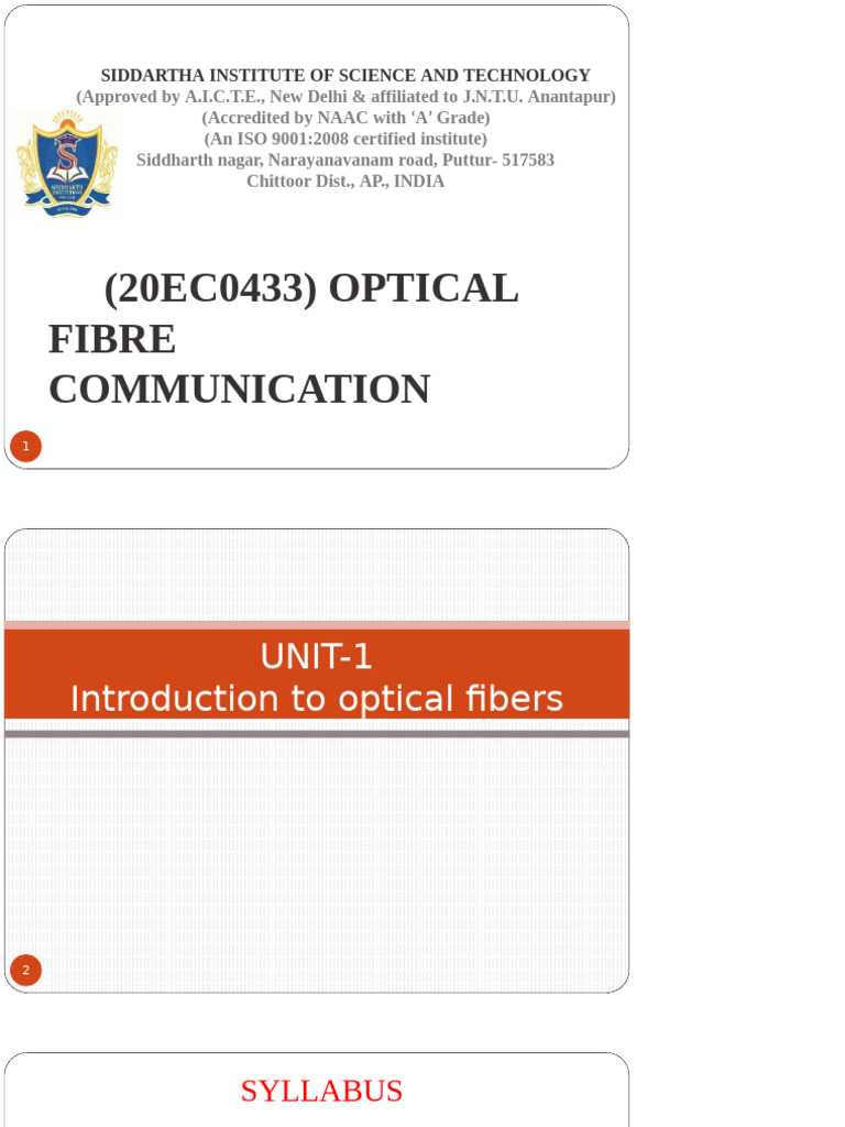 (R20) - OFC PPT LED1 | PDF | Optical Fiber | Laser