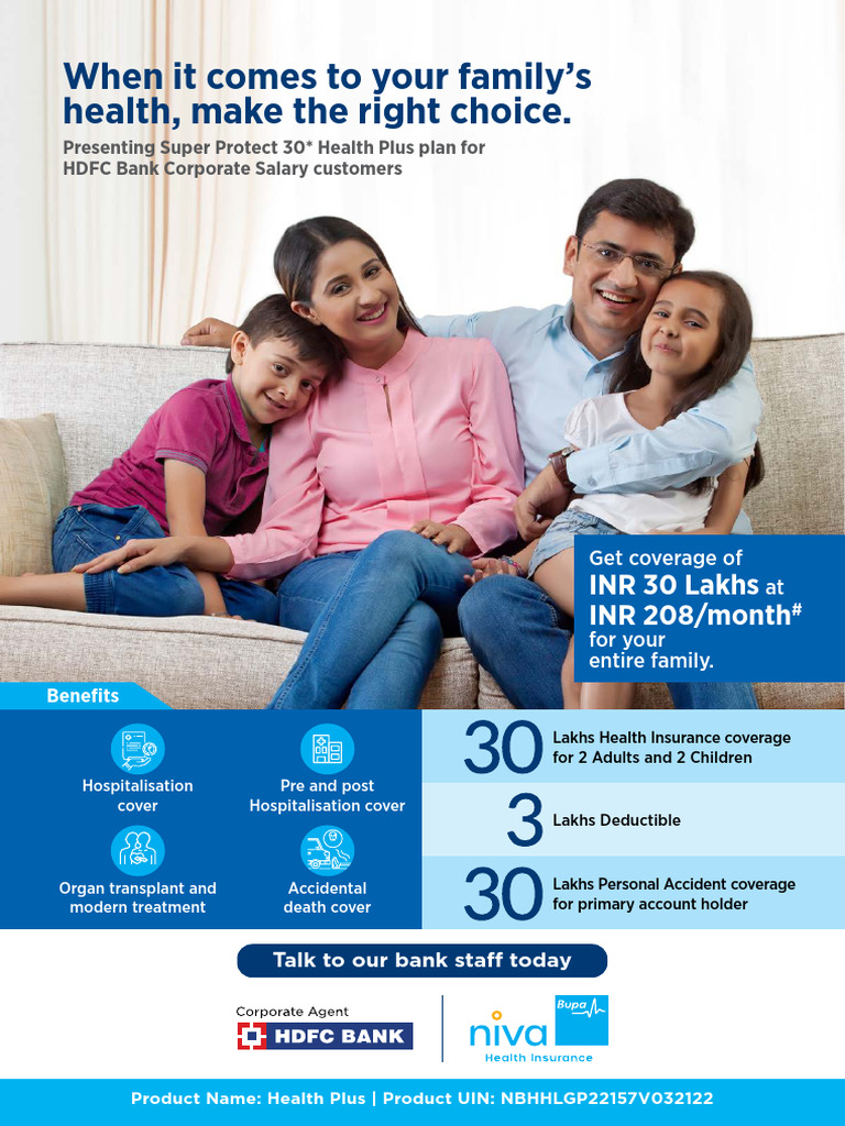 Niva HDFC Casa Ss v5 | PDF | Insurance | Hospital