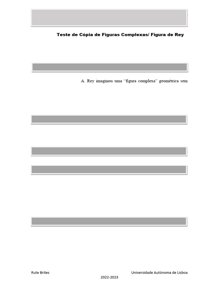 Teste de Cópia de Figuras Complexas | PDF | Triângulo