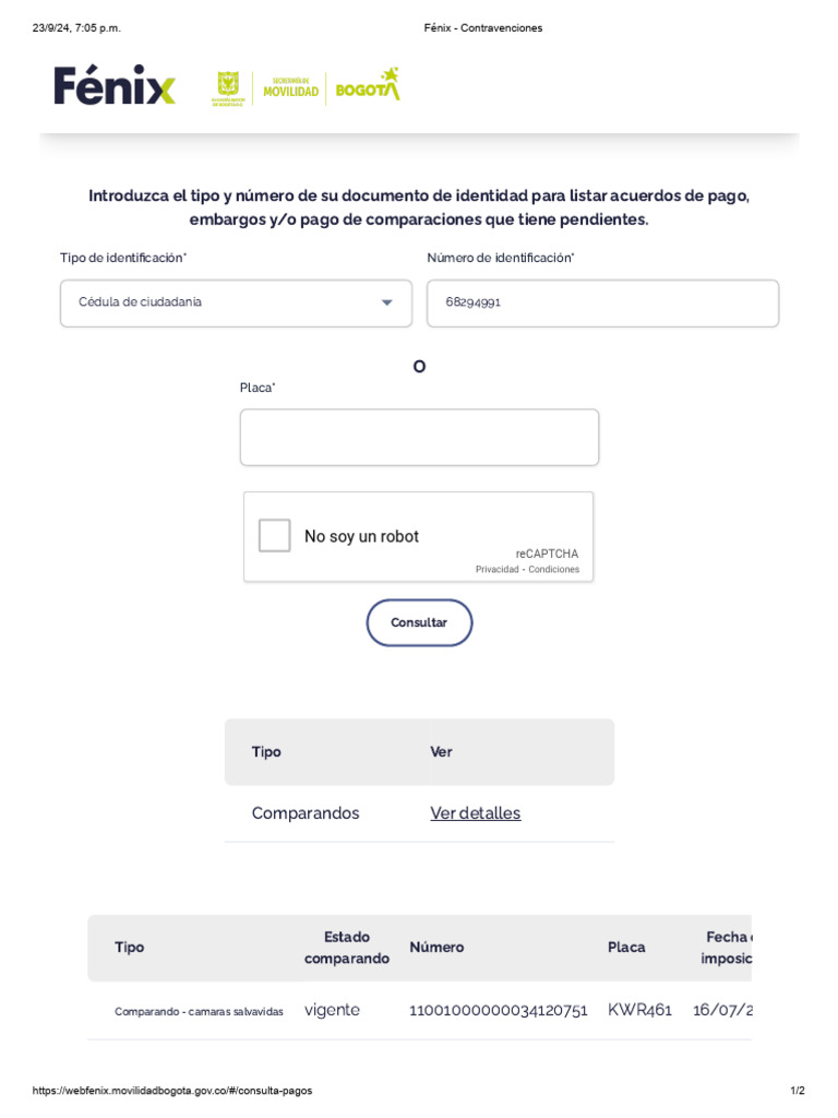 Fénix - Contravenciones | PDF