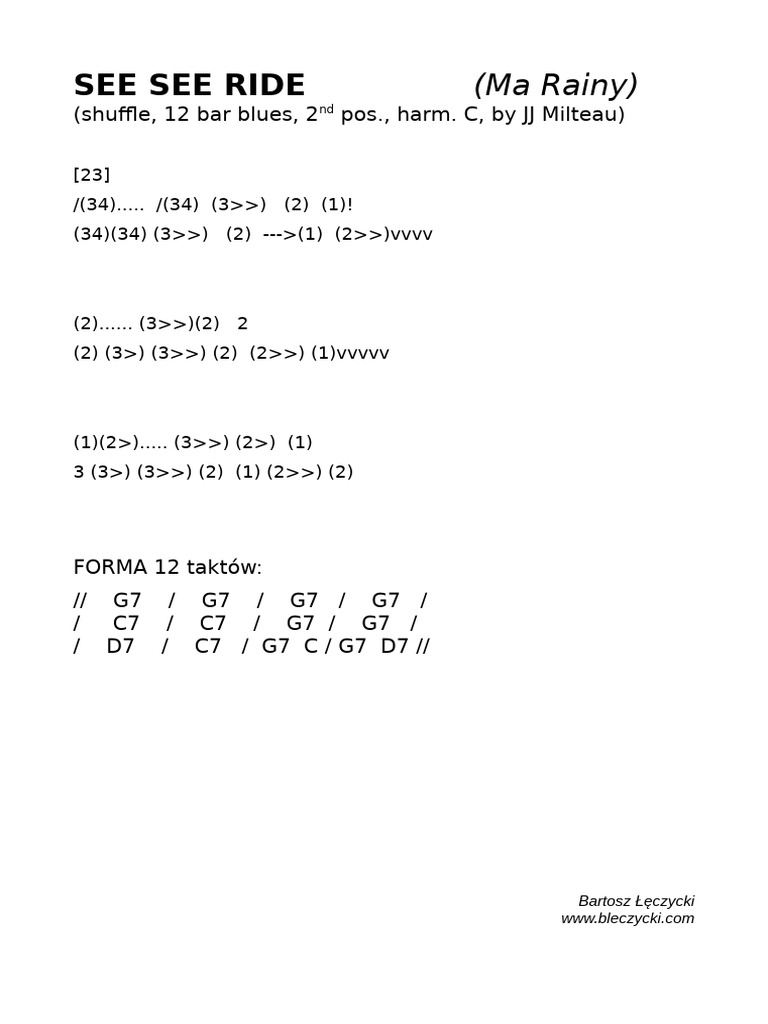 D - See See Rider 2poz | PDF