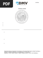 DMV 002 en | PDF | Identity Document | Department Of Motor Vehicles