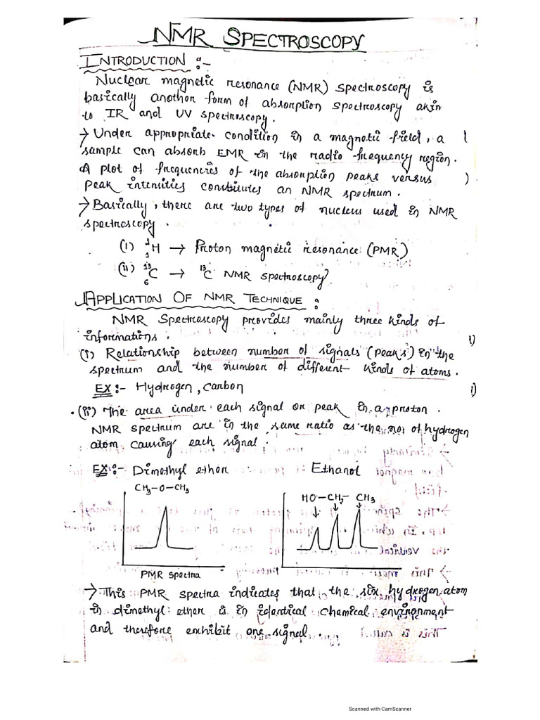 NMR (3) | PDF