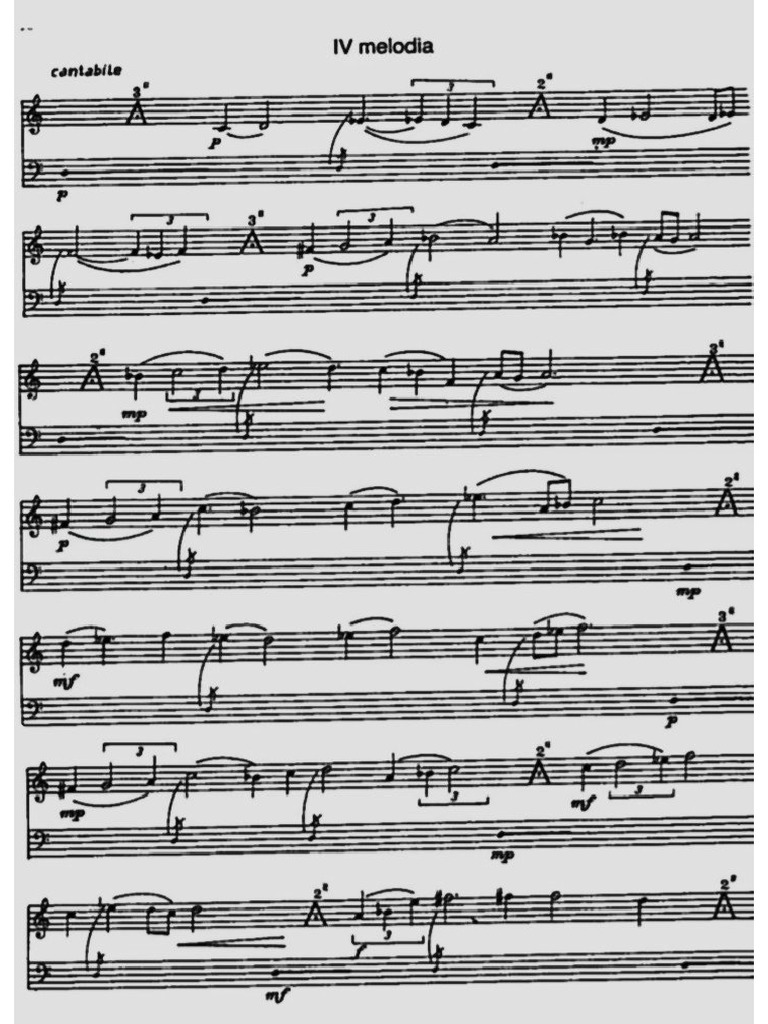 IV Melodia | PDF