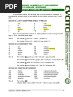 Nihongo-Counting Numbers | PDF