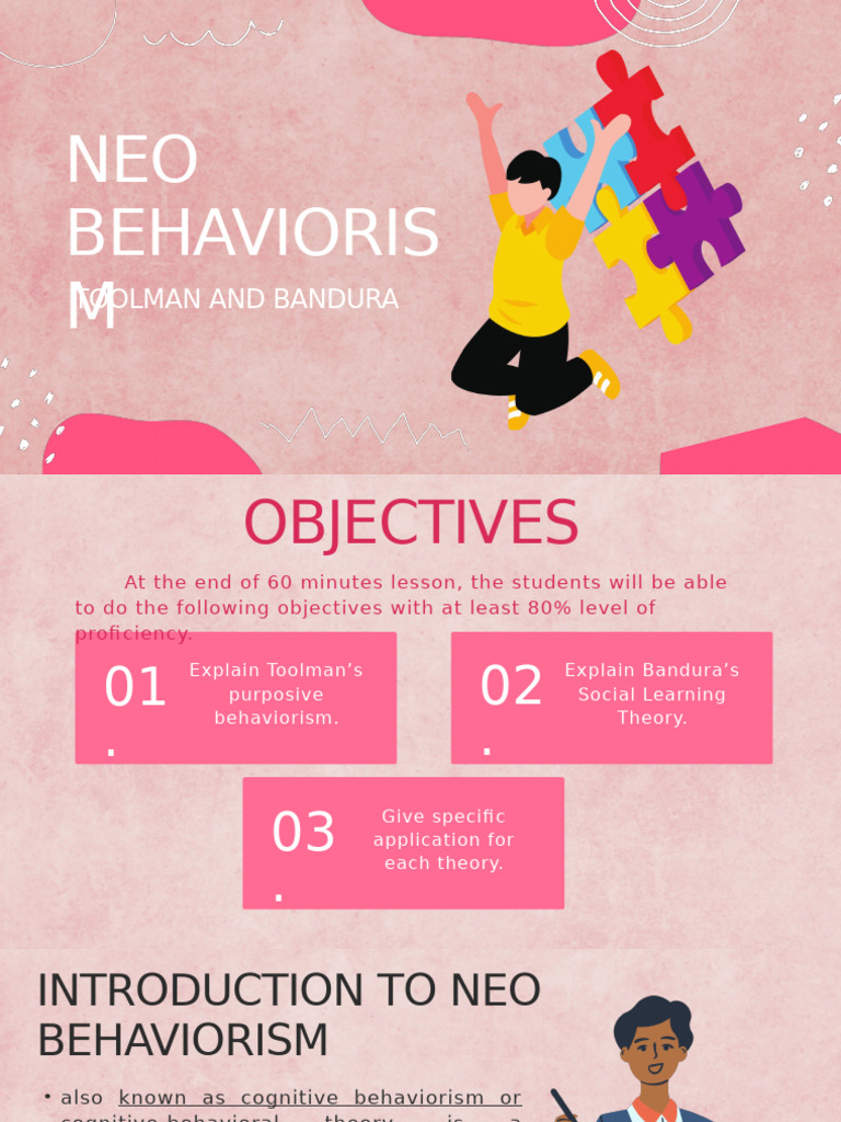 Neo Behaviorism | PDF | Behaviorism | Learning