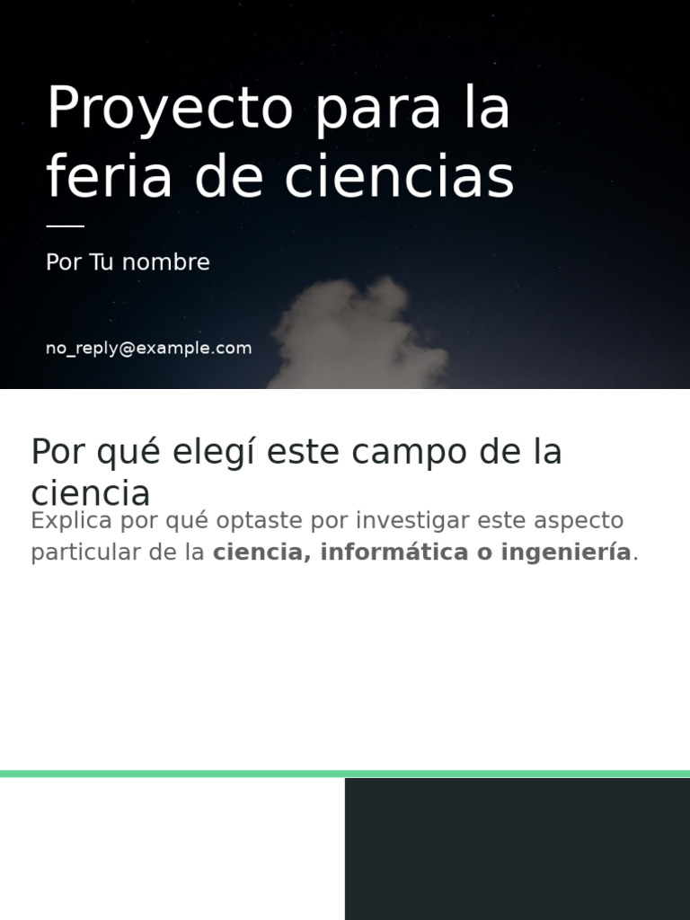 Proyecto de Ciencia | PDF | Experimentar | Hipótesis