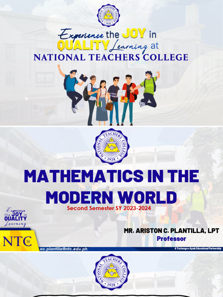 MMW WK 1 | PDF | Pie Chart | Chart