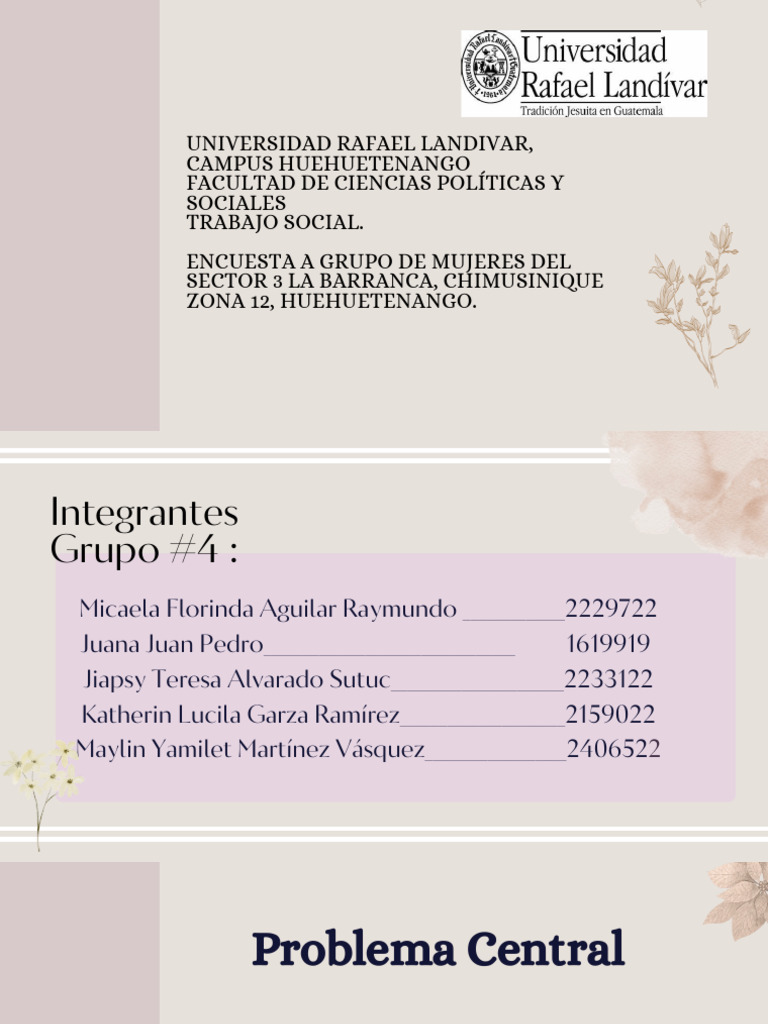 Analfabetismo en Mujeres de Huehuetenango | PDF | Literatura ...