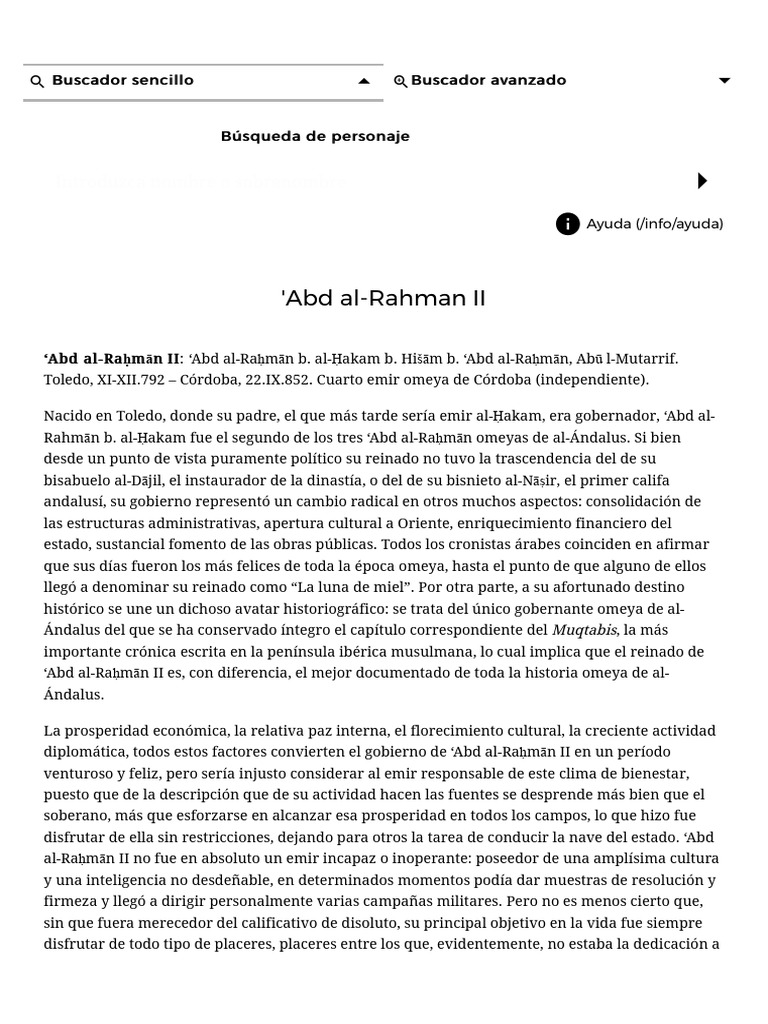 Reinado de 'Abd al-Raḥmān II en al-Ándalus | PDF | Al Andalus | Normandos
