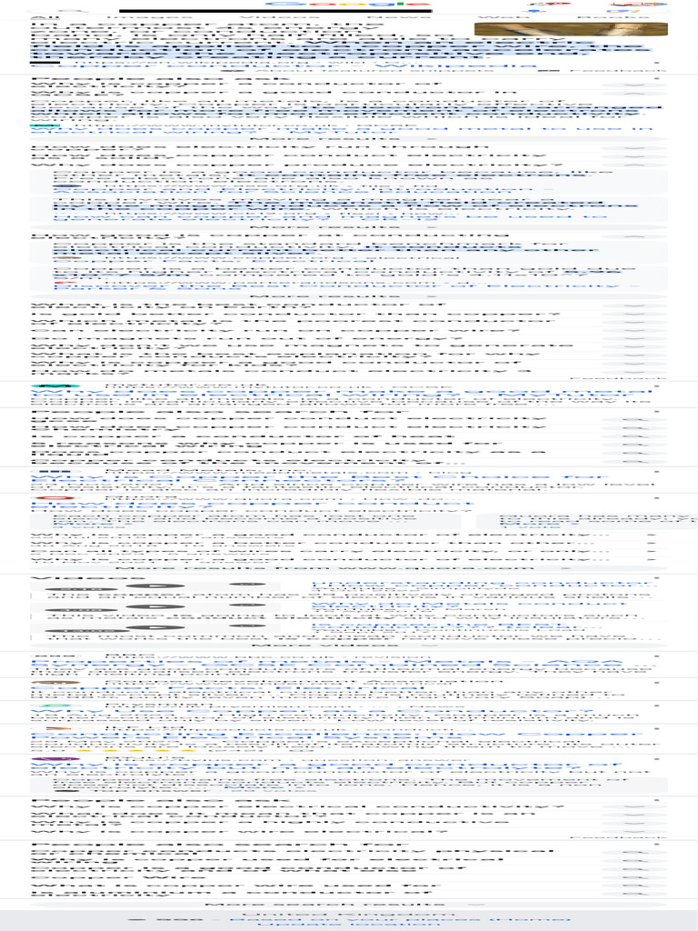 How Does - Copper.conduct Electricity - Google Search | PDF ...
