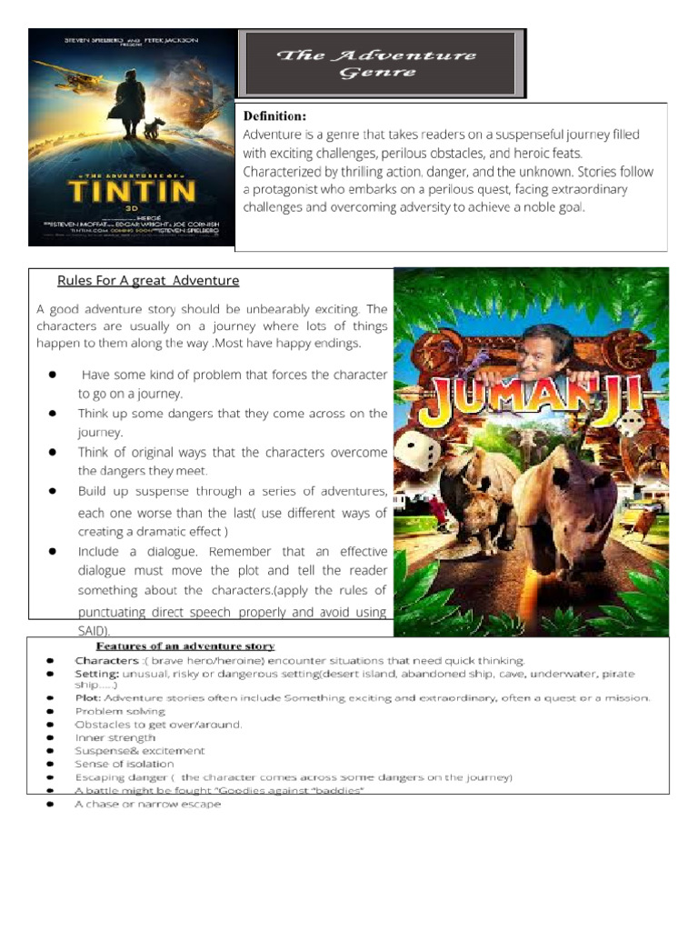 Adventure Features | PDF | Verb | Grammatical Tense