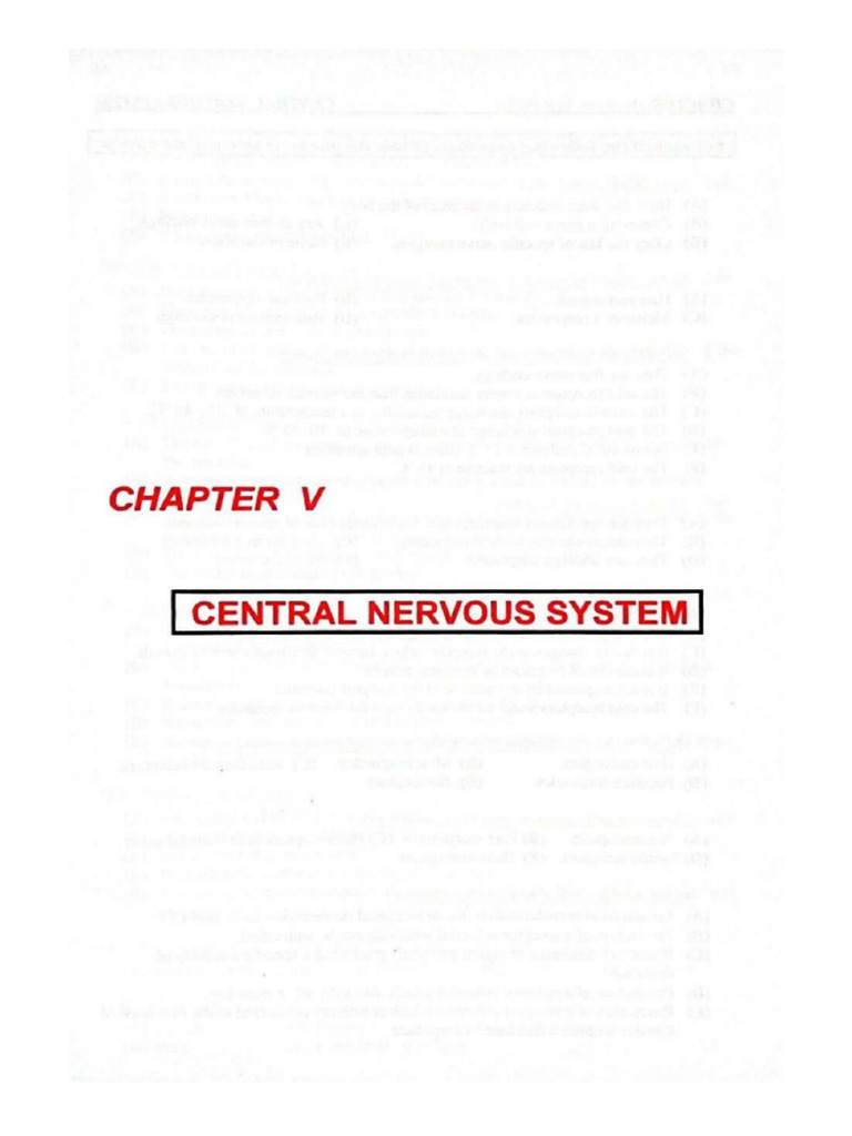 Mcqs Physiology Cns Magdi Sabry PDF | PDF