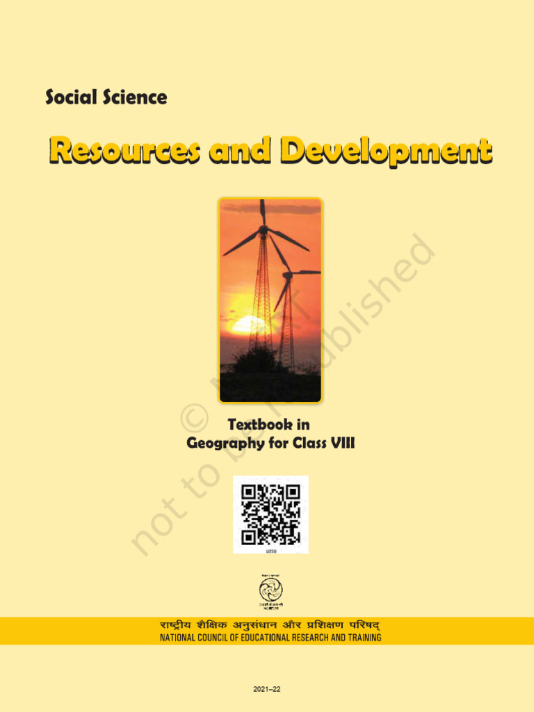 Class VIII Resource and Development 8th Resource Development | PDF | Soil | Landslide