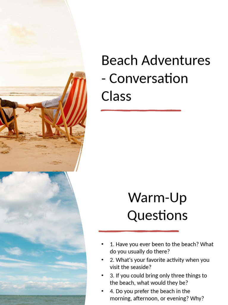 Beach Conversation Class | PDF