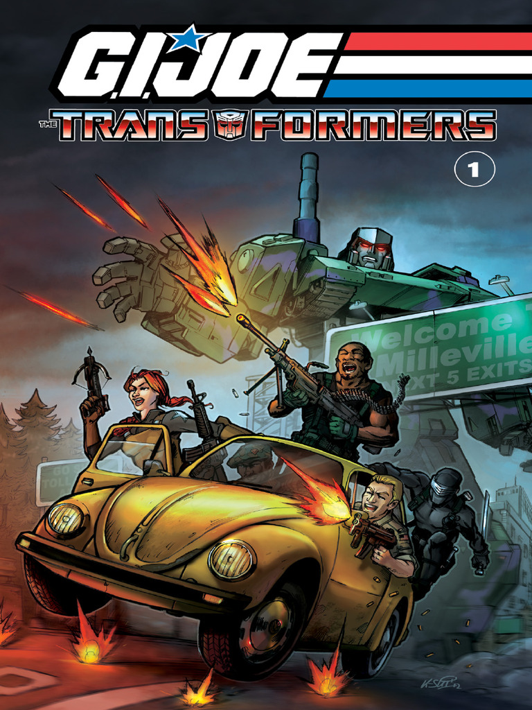 GI Joe and Transformers Crossover Vol 1 | PDF