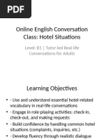 Hotel Role Play Scripts | PDF