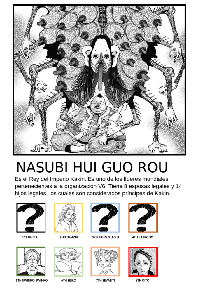 Rey Nasubi y Príncipes de Kakin | PDF