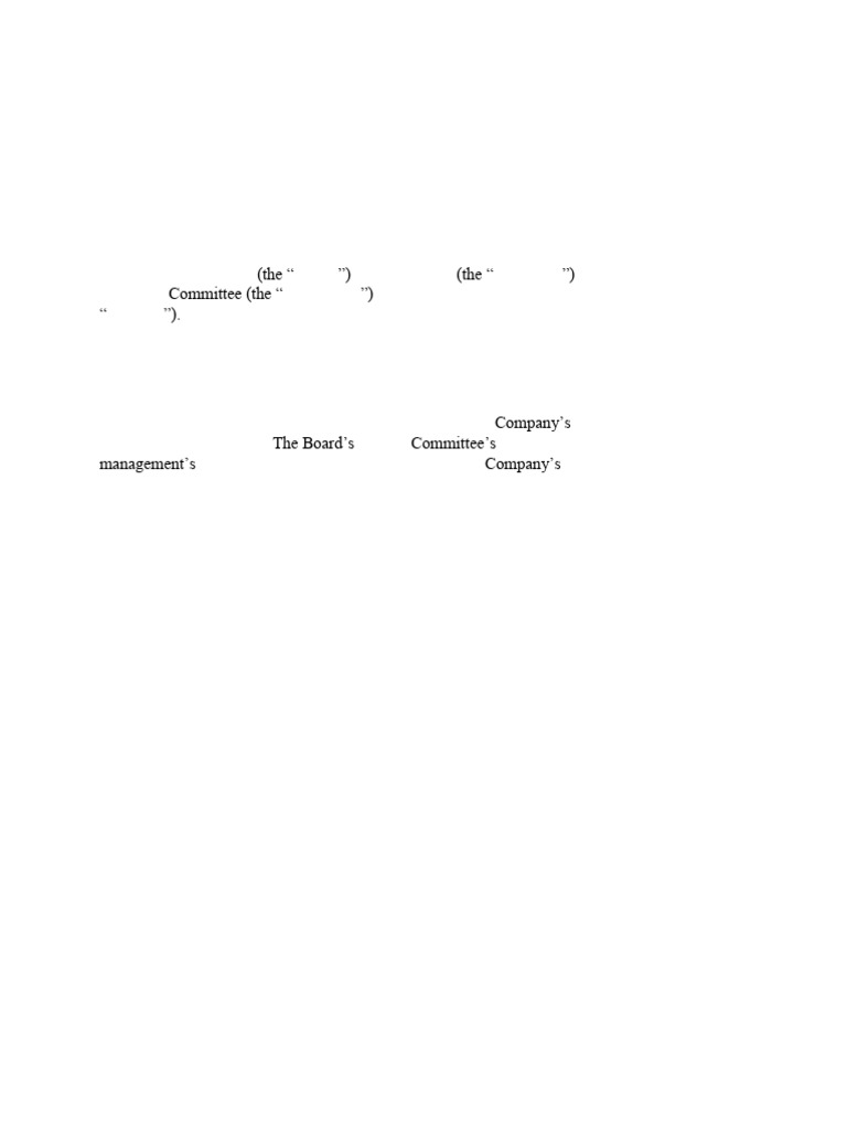 Mylan Risk Oversight Committee Charter | PDF | Committee | Board Of ...