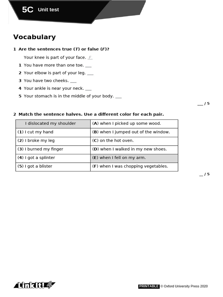 LI L4 Unit Test 5C | PDF