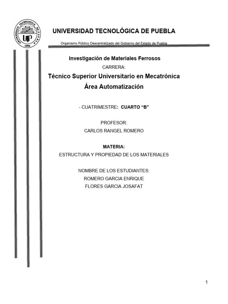 Propiedades y Obtención de Materiales Ferrosos | PDF | Hierro | Acero