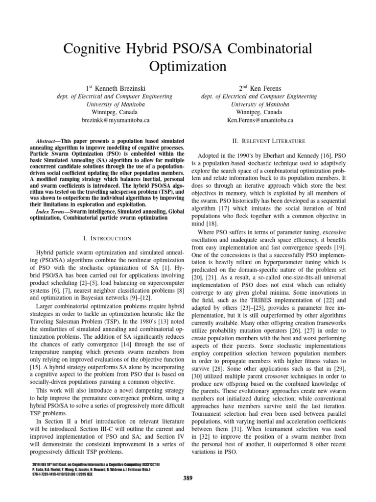 Brezinski 2019 | PDF | Algorithms And Data Structures | Systems Analysis