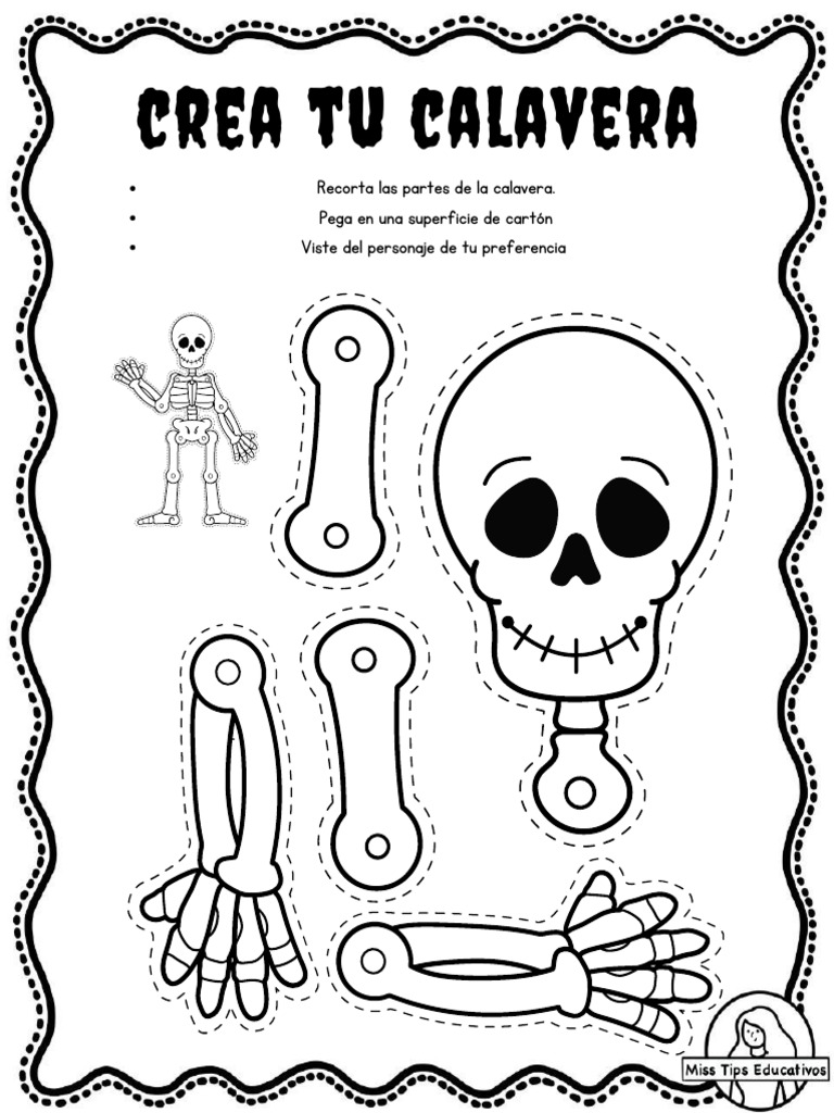 Crea tu Calavera Personalizada | PDF