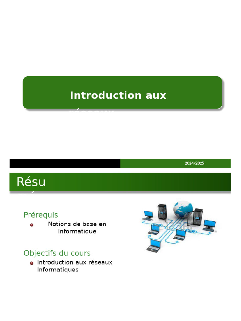 Réseaux Informatiques | PDF | Fibre optique | Réseau informatique