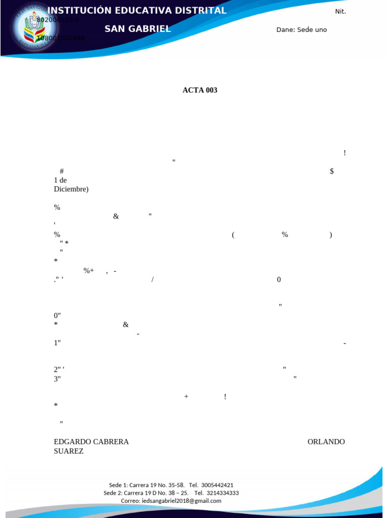 ACTA No 003 PROMOCION ANTICIPADA - CORREGIDA - Imprimr | PDF | Aprendizaje | Evaluación