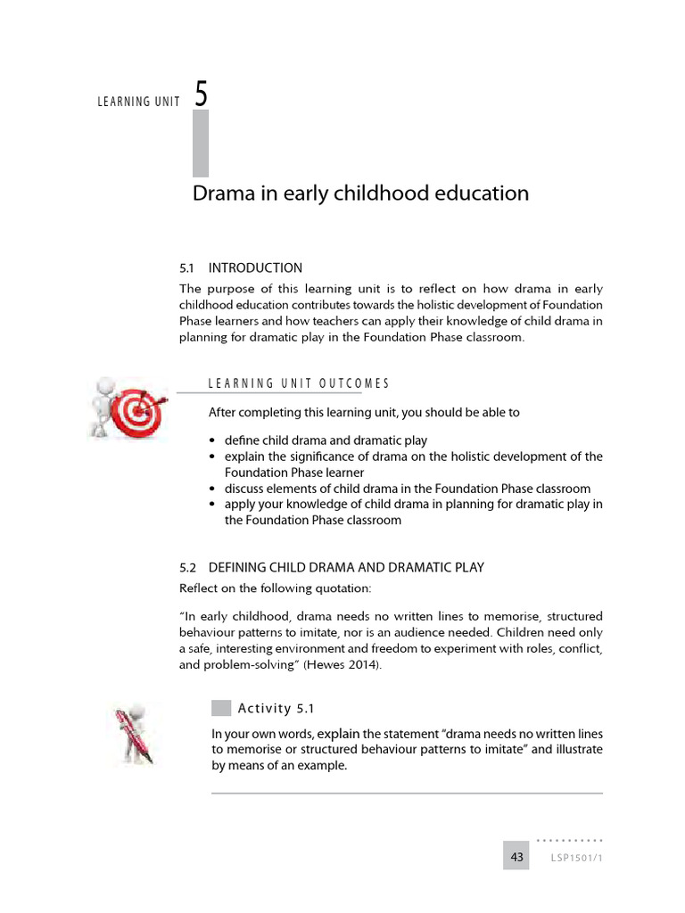 LSP1501 Section A LU5 | PDF | Learning | Teachers