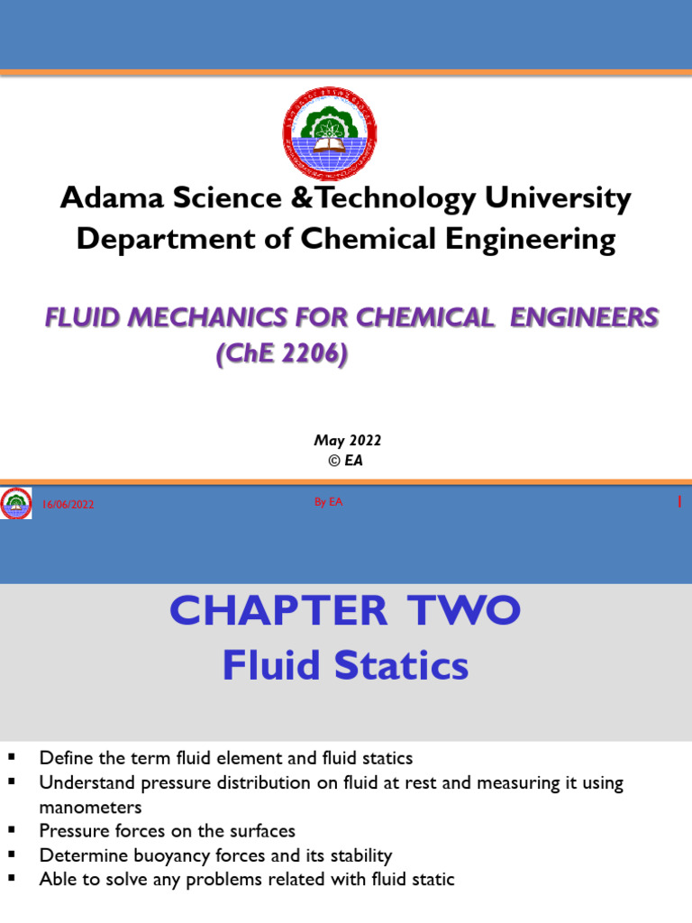 Fluid Mechanics2 | PDF | Buoyancy | Pressure