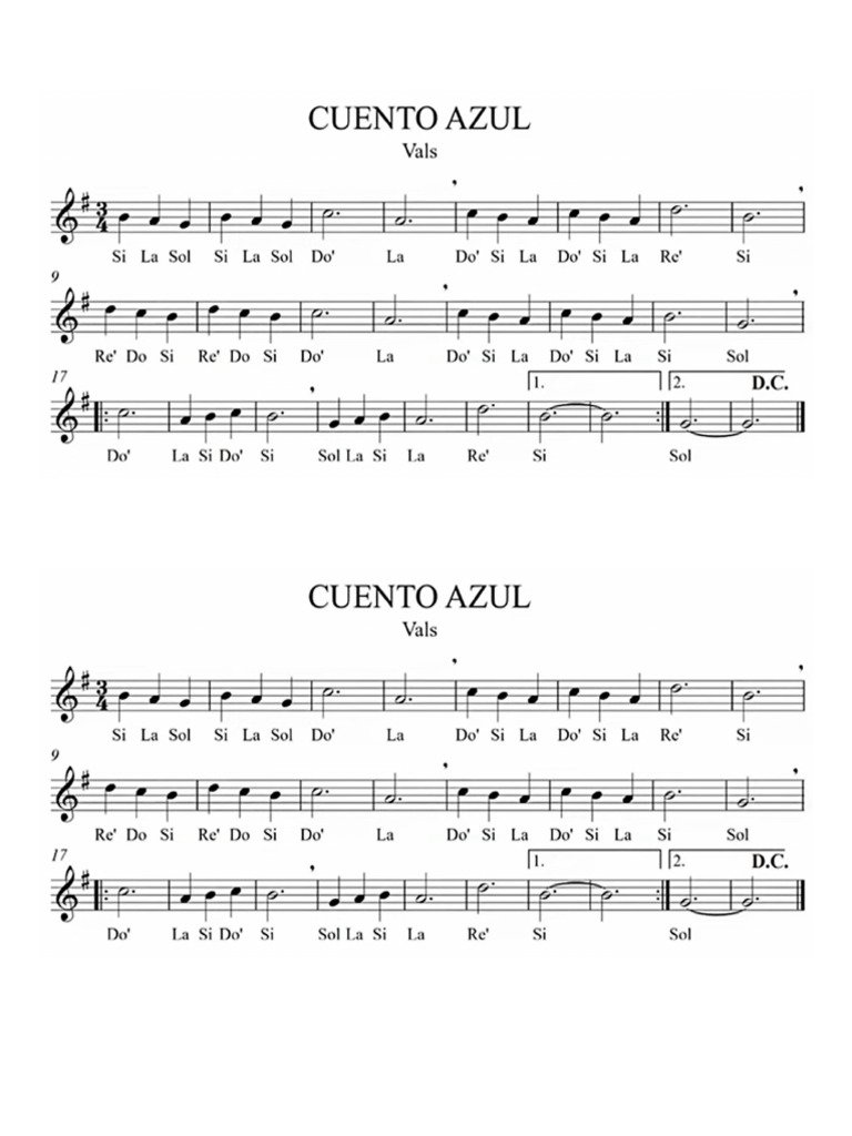Cuento Azul | PDF