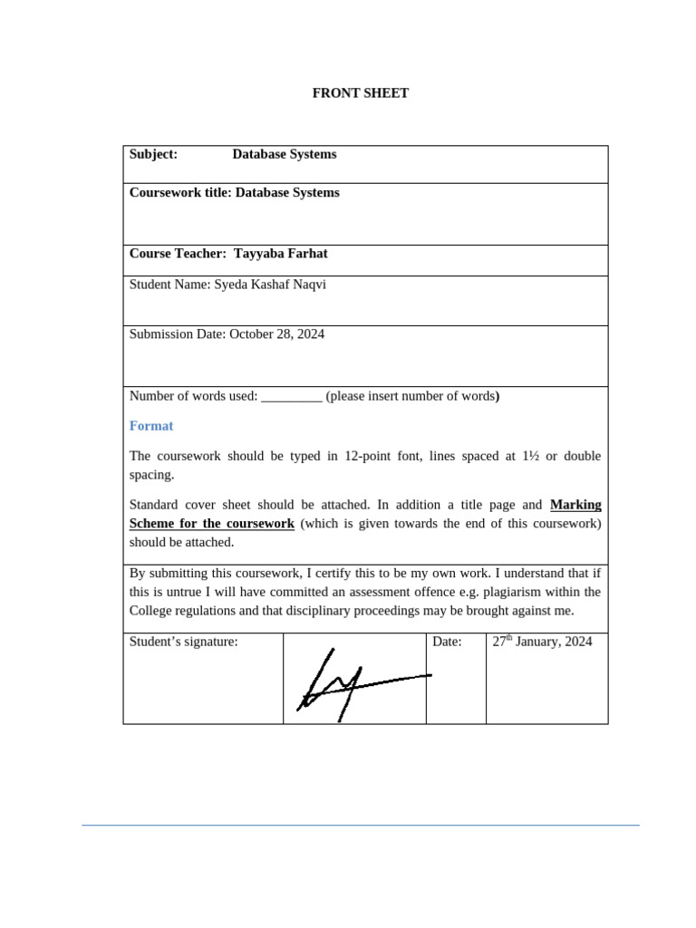 SyedaKashafNaqvi-125-4C A3 DS | PDF | Information Retrieval | Databases